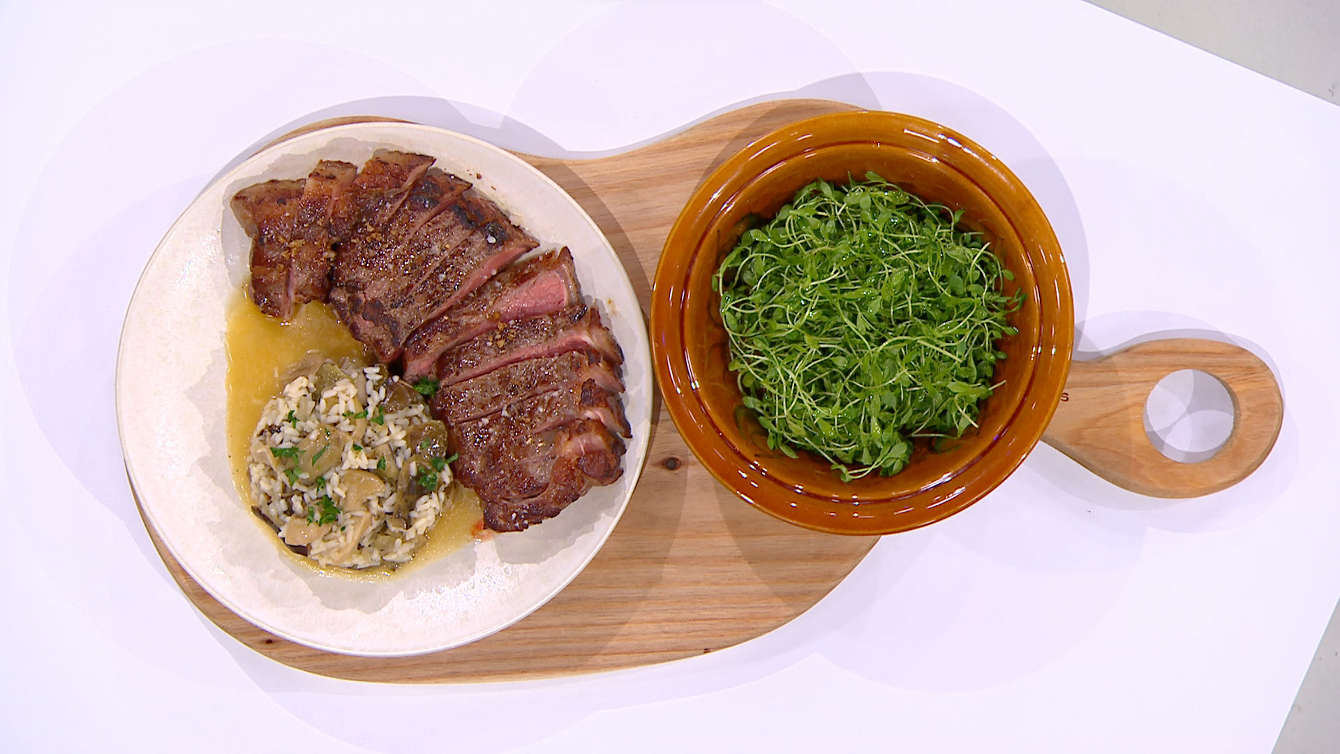 ARROZ DE MÍSCAROS COM NACO DE VITELA E SALADA DE - Chefs da Nossa Terra