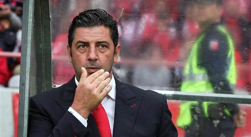 Entrevista do treinador Rui Vitória