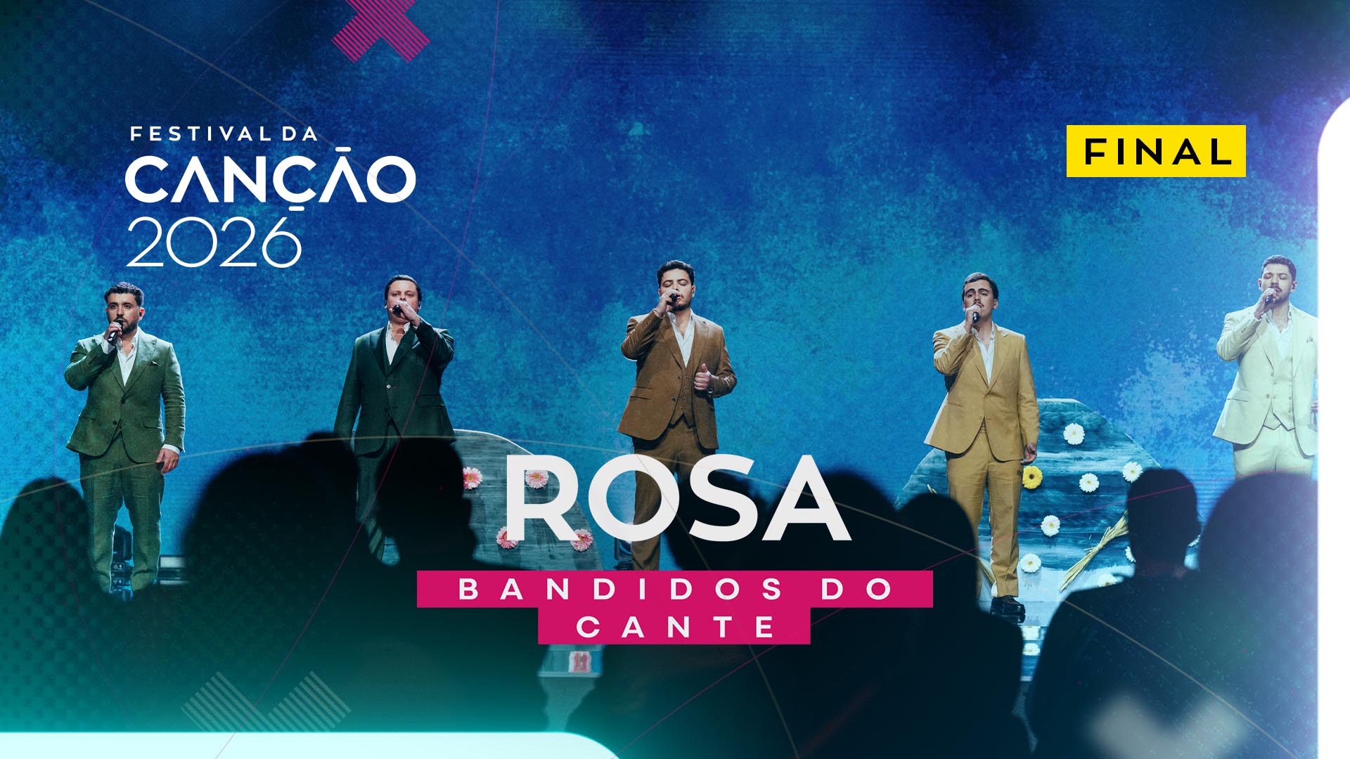 Bandidos do Cante - "Rosa" | Final - Festival da Canção