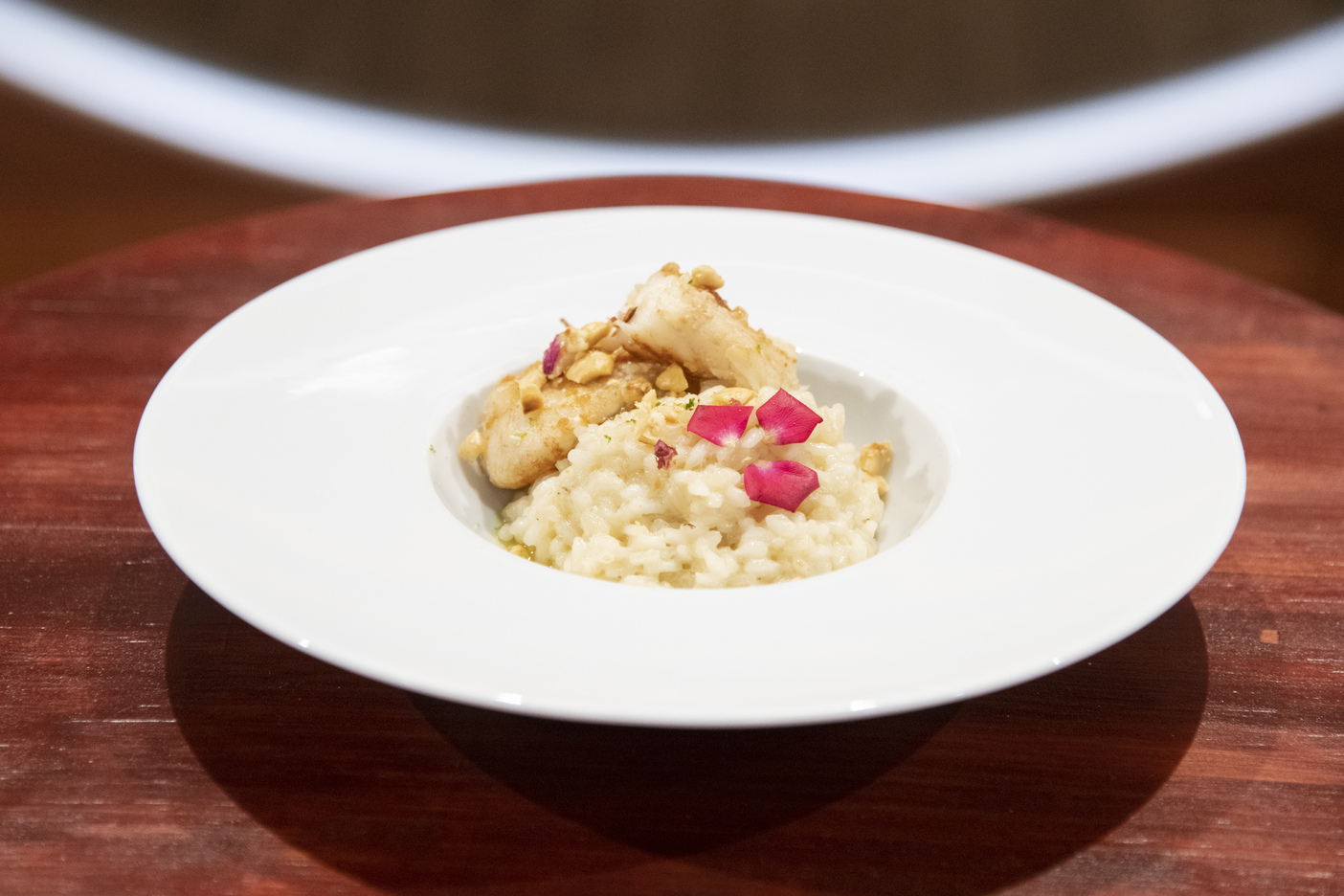 Lombinhos de rascasso com risoto de lima - Masterchef