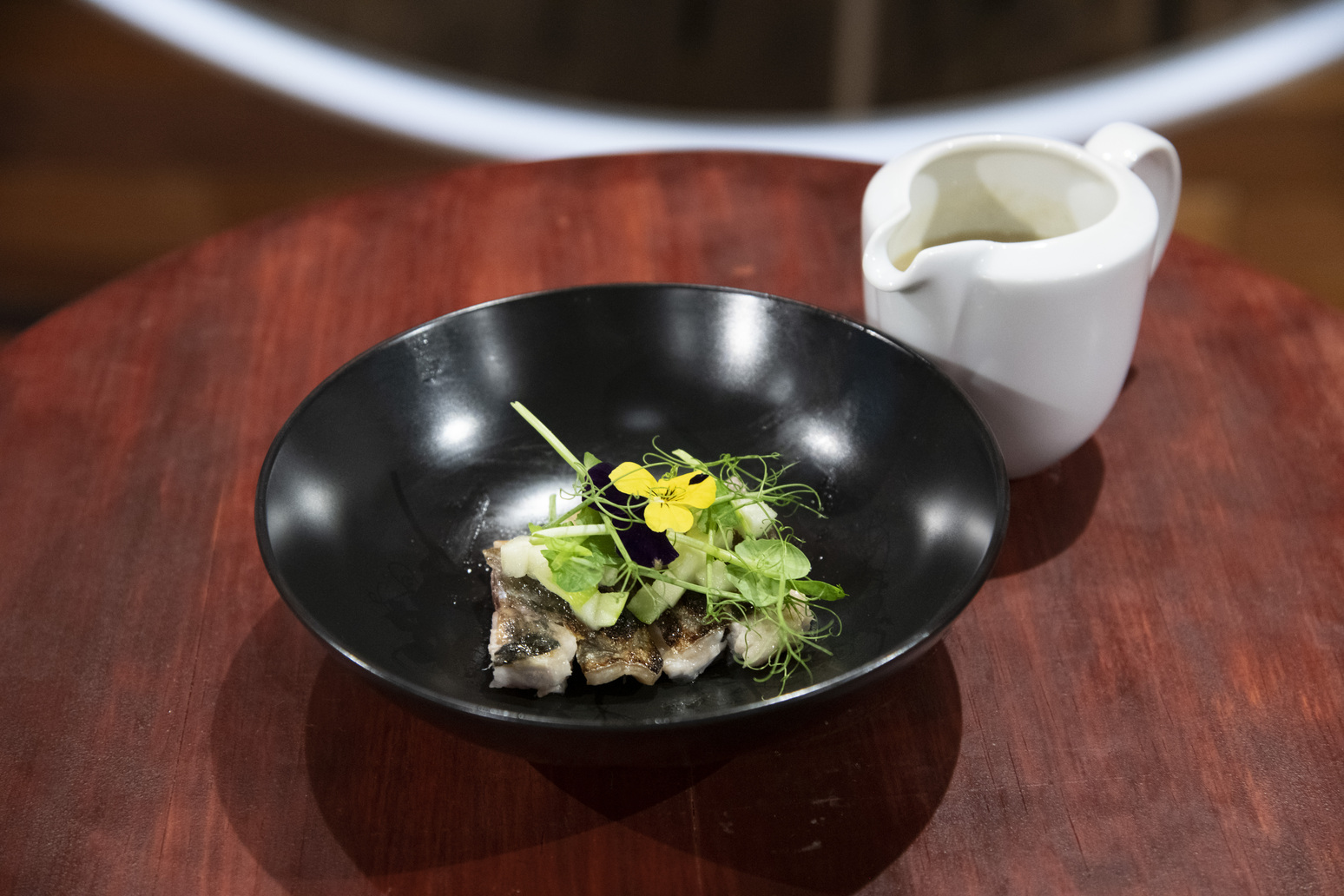 Carapau fumado com molho branco e maçã - Masterchef