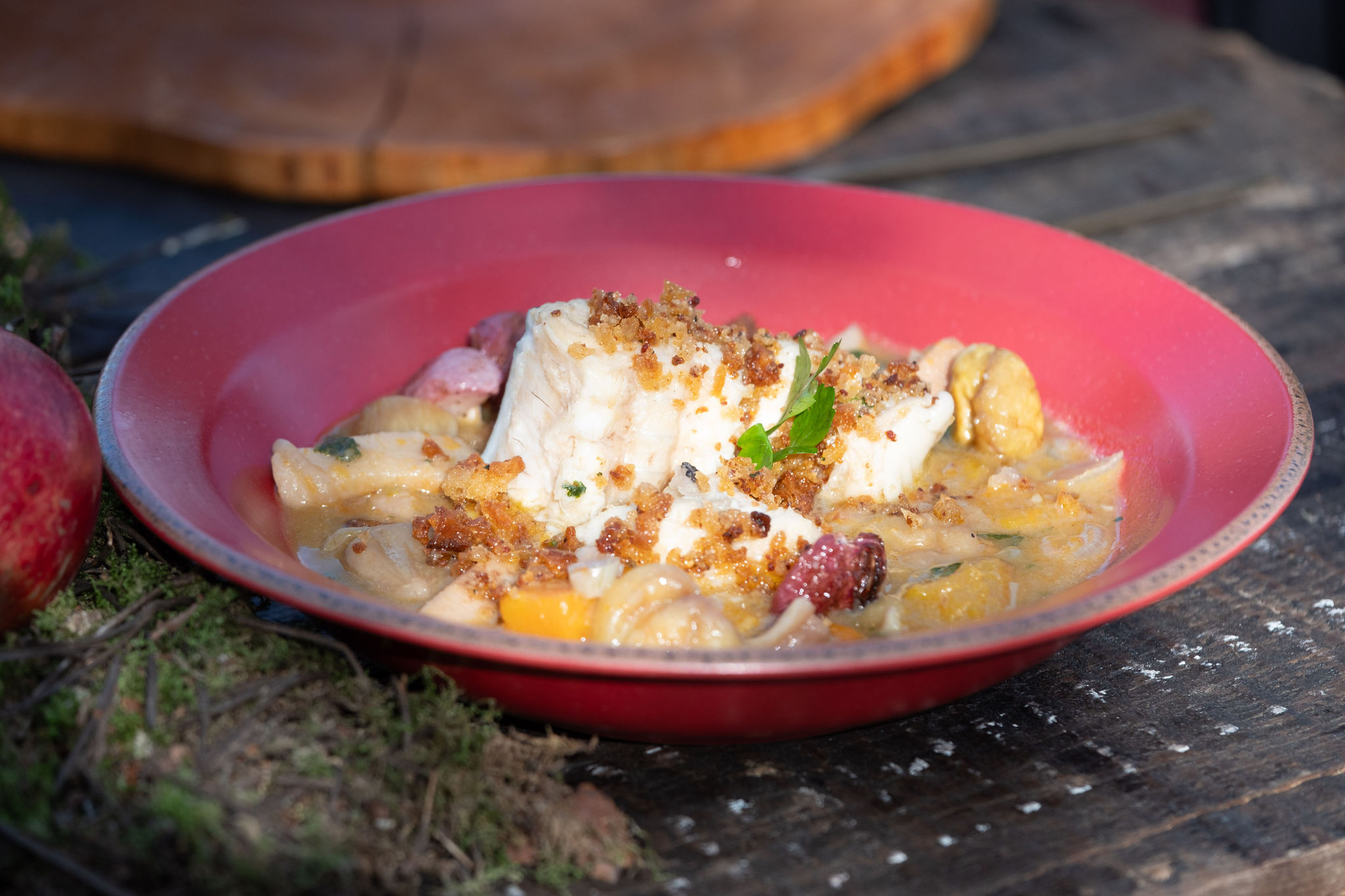 Guisado de outono com safío - Masterchef