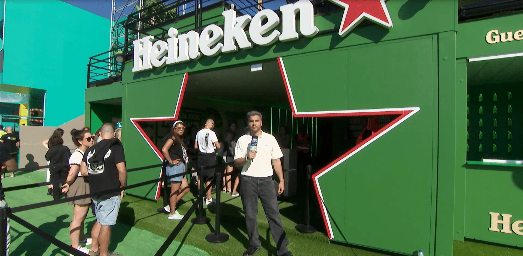 Bem vindos/as ao stand da Heineken - NOS Alive