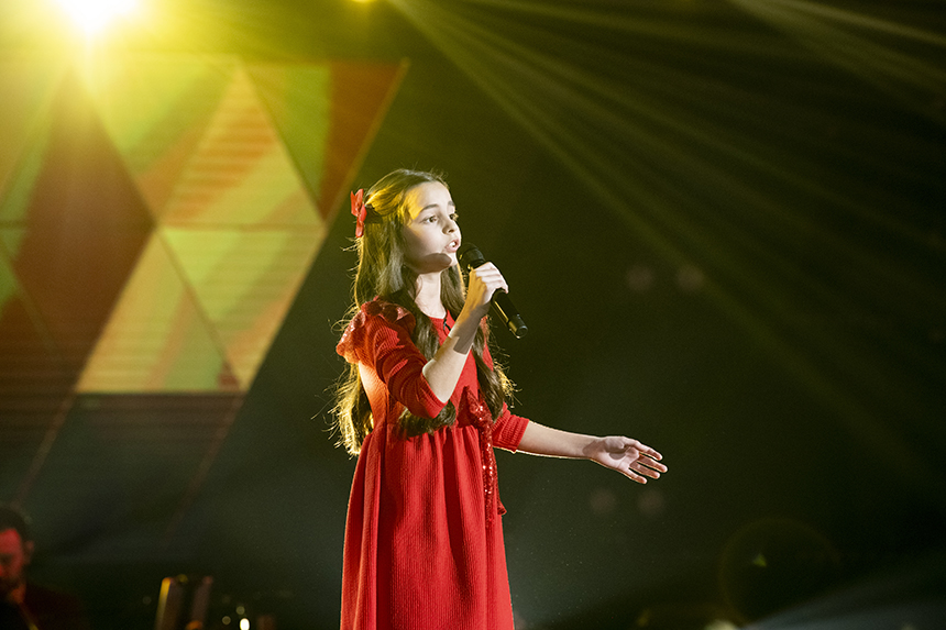 Maria Fernandes - "Telepatia" | Prova Cega - The Voice Kids