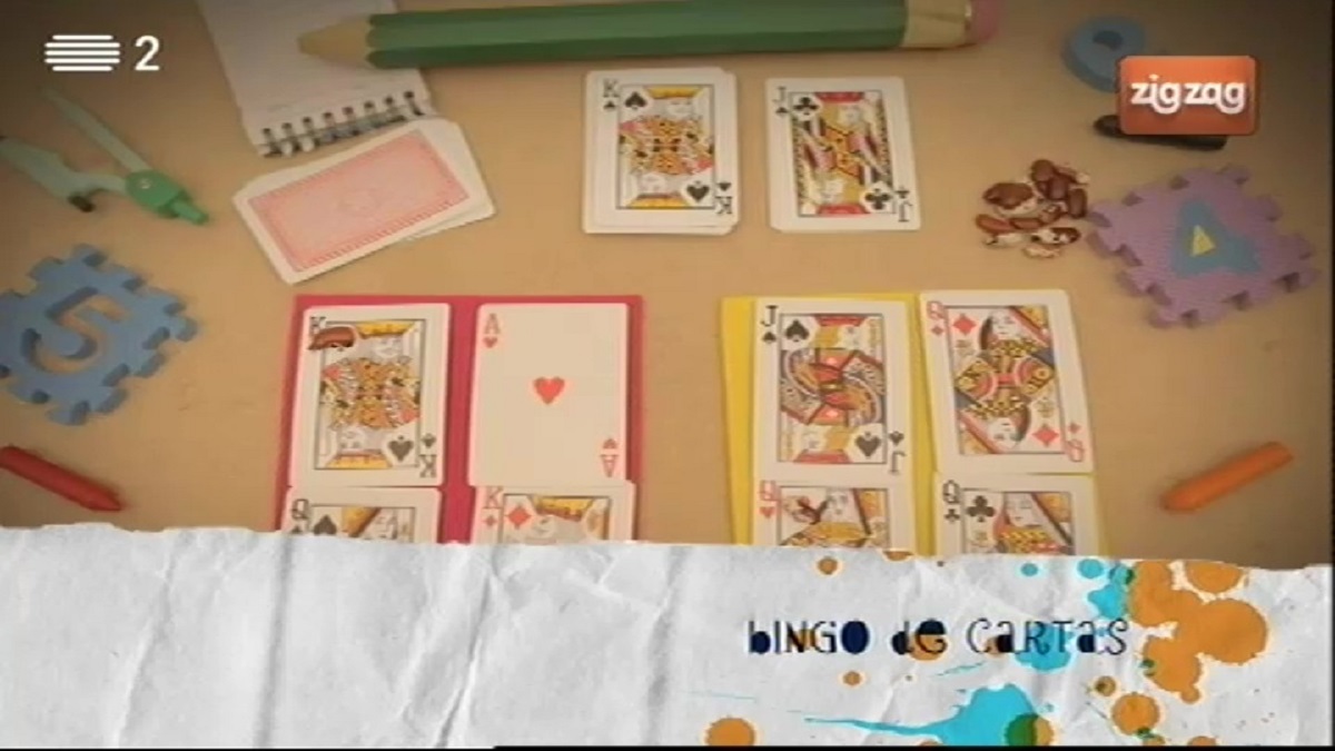 Faz um bingo de cartas | Zig Zag | RTP