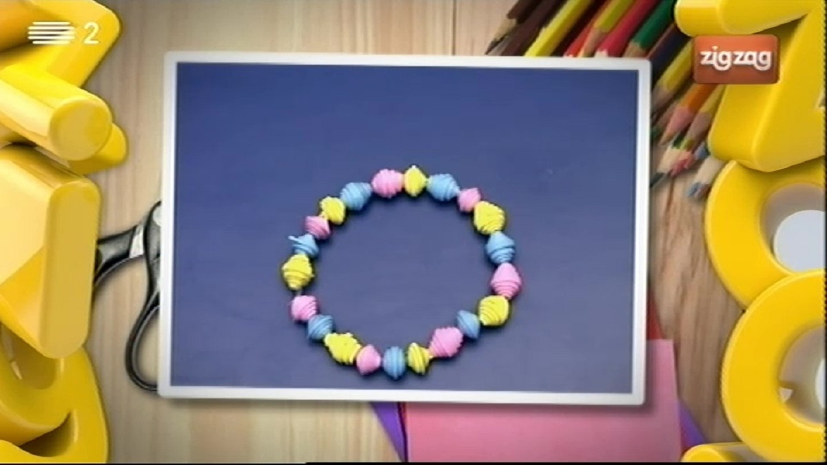 Faz um colar com placas de espuma | Zig Zag | RTP